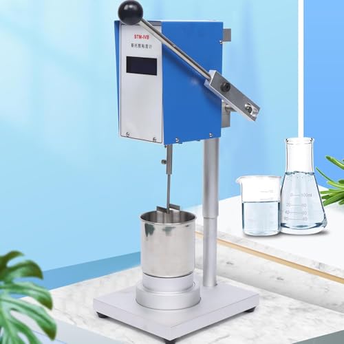 LZDOYY Rotational Viscosity Meter Paint Viscometer Viscosity Meter Tester STM-IVB Digital Display for Coating Paint Ink Latex Paint