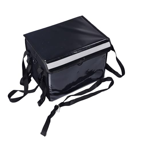 Insulated Food Delivery Bag 48L, Grocery Delivery Bag, Commercial Catering Bag, Waterproof and Anti Theft Design, 1680D Oxford Fabric, Large Capacity for Hot and Cold Food