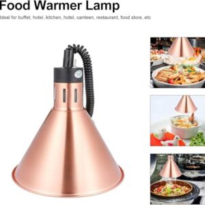 Food Warmer Lamp Food Heat Lamp, Restaurant Retractable Heat Lamp for Restaurants Heating Lamp for Food Warming Buffet Food Warmer,