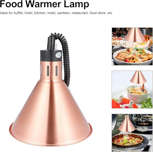 Food Warmer Lamp Food Heat Lamp, Restaurant Retractable Heat Lamp for Restaurants Heating Lamp for Food Warming Buffet Food Warmer,