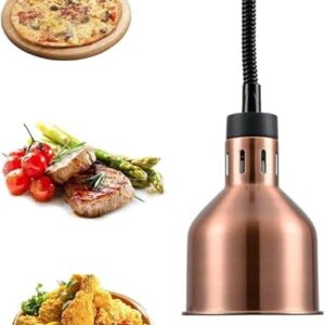 Food Heating Lamp, Kitchen Heat Lamp Food Warmer, Commercial Catering Food Heat Warmer Lamp, Food Warming Lamp for Hotel Kitchen Buffet Restaurant,