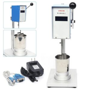 LZDOYY Rotary Viscometer Viscosity Tester Digital Viscometer Paint Viscosity Meter Tester KU CP G Temp Display Viscosity Meter Tester LCD Digital Display Rotating Viscometer