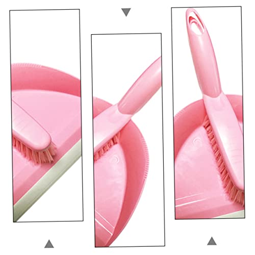 SOESFOUFU 2pcs Mini Broom Dustpan Set Recorder Bags Mini Brush Bed Broom Mini Dust Broom Desktop Broom Tiny Broom Dustpan Mini Dust Pan Mini Cleaning Brush Small Dustpan Brush Plastic