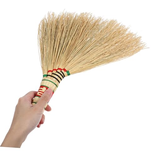 Hemoton Small Broom Desktop Tabletop Cleaning Broom Household Dust Brush Tabletop Dust Broom Desktop Cleaning Broom Manual Sweeping Broom