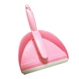 kombiuda 2pcs mini broom dustpan set keyboard cleaning tool small clean broom brush tiny broom dustpan mini dust broom mini desk broom desktop broom small broom brush mini brush plastic