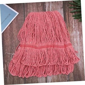 IWOWHERO 1pc Practical Mop Cloth Household Spray Mop Washable Sponge Headband Wet Mop Sponge Mop Refill Reusable Mop Head Commercial Mop Mop Refill Mops Red