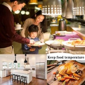 Food Heating Lamp, Kitchen Heat Lamp Food Warmer, Commercial Catering Food Heat Warmer Lamp, Food Warming Lamp for Hotel Kitchen Buffet Restaurant,