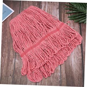 IWOWHERO 1pc Practical Mop Cloth Household Spray Mop Washable Sponge Headband Wet Mop Sponge Mop Refill Reusable Mop Head Commercial Mop Mop Refill Mops Red