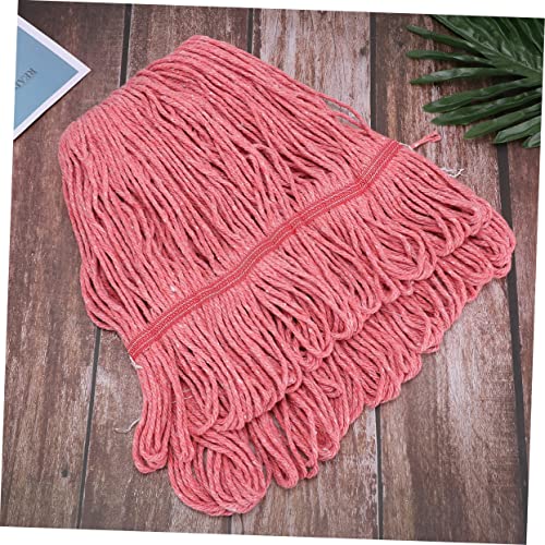 IWOWHERO 1pc Practical Mop Cloth Household Spray Mop Washable Sponge Headband Wet Mop Sponge Mop Refill Reusable Mop Head Commercial Mop Mop Refill Mops Red