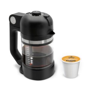 vinci micro café brewer single serve coffee maker | compatible with keurig k-cups, k-pods, pods, capsules, cups | rapid heating | compact and portable