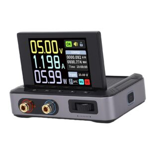 Fockety DC Power Supply Variable, DPS 150 CNC CNC DC Power Supply 30V 5A 150W Digital Display Portable DC Regulated Power Supply for Experimental Research, Production Testing