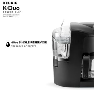 Keurig duo coffee maker, Essentials Black Single-Serve K-Cup Pod Coffee Maker, Black