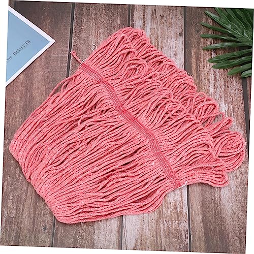 IWOWHERO 1pc Practical Mop Cloth Household Spray Mop Washable Sponge Headband Wet Mop Sponge Mop Refill Reusable Mop Head Commercial Mop Mop Refill Mops Red