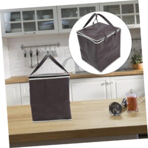 ULTECHNOVO Crock Insulated Bag Pizza Insulated Bag Transport Bag Insulated Grocery Tote Bag Pizza Carrier Bag Insulated Grocery Bags Picnic Cool Bag Freezer Bags for Groceries Cloth Coffee