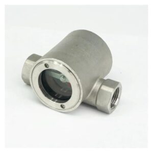 1/2" female ss304 stainless steel window sight flow indicator with impeller