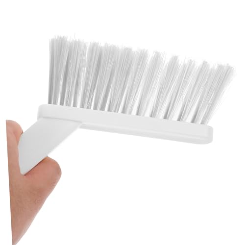 1 Set Mini Table Broom Table Whisk Broom Whisk Broom Small Keyboard Brush Cleaner Mini Cleaning Tool Hand Brush Mini Desktop Broom Multi-Function Mini Dustpan White Plastic HAWILLOSCH