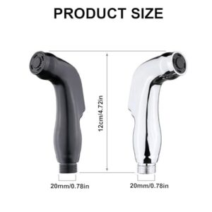 Ergonomic Handheld Bidet Toilet Sprayer ABS Not Pressure Female Cleansing Nozzle Comfortable Grip Bidet Sprayer Head