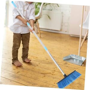 GOOHOCHY Long-Handled Broom Tool Office Garbage Cleaner Household Supplies Floor Wiper Kitchen Brooms for Sweeping Indoor Cleaning Btush Household Cleaning Supply Stable Broom ，pp，pet