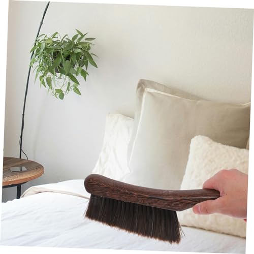 GOOHOCHY 2pcs Brown Bathroom Cleaning Tools Car Cleaning Hand Broom Brush Clothes Brush