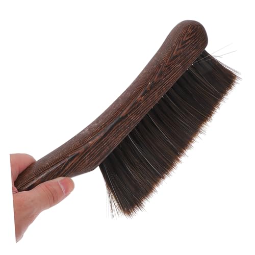 GOOHOCHY 2pcs Brown Bathroom Cleaning Tools Car Cleaning Hand Broom Brush Clothes Brush