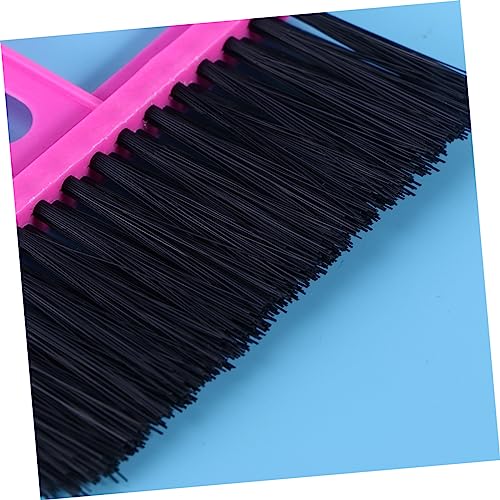 ORFOFE Household Supplies Tiny Dustpan and Brush Computer Cleaning Kit Mini Hand Broom Miniature Dustpan and Brush Sweeping Table Brush Desk Broom Computer Dustpan Duster Sofa Brooms Rosy