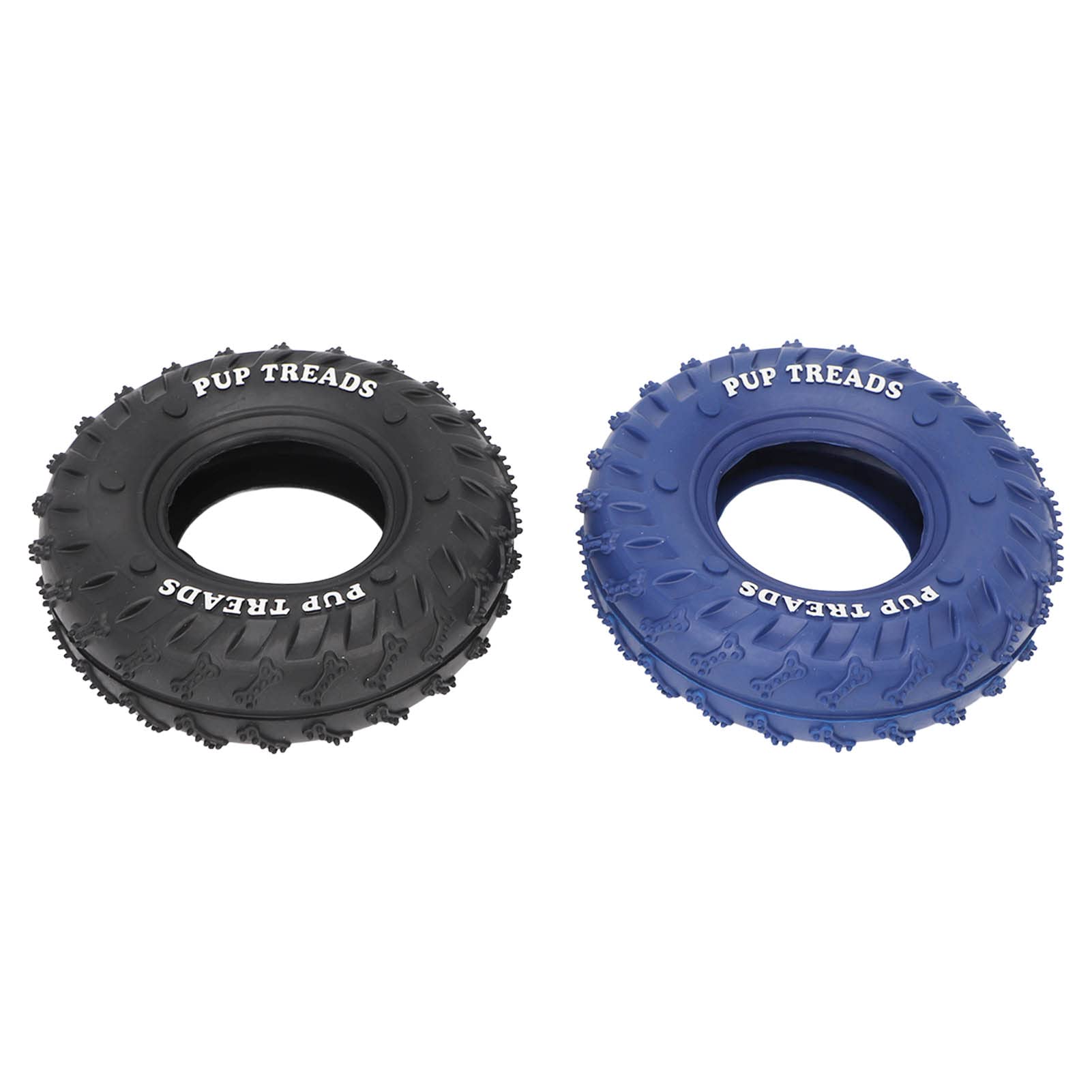 Yosoo Rubber Tire Dog Chew Toy Safe for Medium Large Dogs Rubber Pet Chew Toy