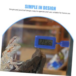 GREENADSCAPE Reptile Hygrometer Rotary Reptile Thermometer Temperature and Humidity Meter Mini Thermometer Aquarium Plant Holder Reptile Terrariums Leopard Gecko Digital Reptile Thermometer Abs