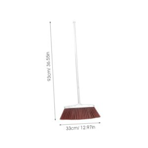 QUMIIRITY Family Clean Broom Sweeping Tool Outdoor Dustpan Thick Broom Trash Cleaning Broom Garbage Cleaning Broom Dense Broom Ladlebroom Broom Cleaning Tool Soft Broom Cleaning Supply Nylon