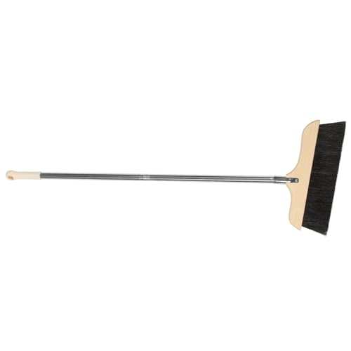 Healeved Sweep Floor Brush Push Broom Dust Broom Garbage Sweeping Tool Long Handle Cleaning Broom Home Broom House Cleaning Tool Floor Cleaning Tool Bristle Broom Floor Wiper Horsetail Hair