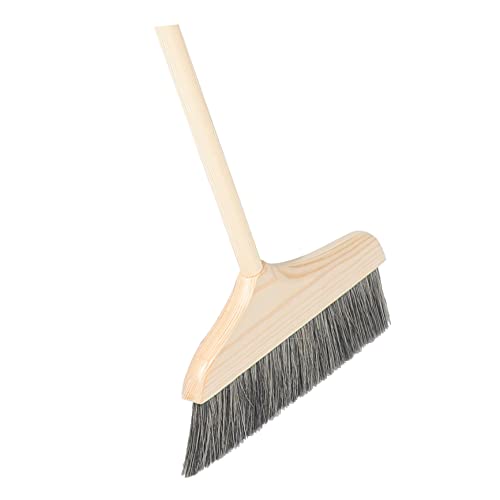 Healeved Wooden Long Handle Broom Sofa Sweeping Broom Liquids Broom Rv Broom House Broom Heavy Duty Broom Floor Sweeping Broom Lawn Concrete Broom Telescoping Broom Dust Brooms Bristle Hair