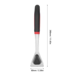 Paint Carbide Scraper, TPR Handle Ergonomic Tool for Wood Glue Resin, Circular Grip Paint Scraping, Disassemblable Blades for Multiple Tasks, Alloy