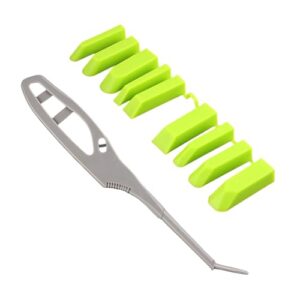 szydd 9 in 1 multifunctional scraper tool set home accessories for residues removal on wall floor and glass daily use plastic