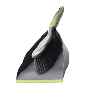 coolhiya 1 set broom cleaning brush handle computer broom mini broom dustpan car air outlet pet brush desktop broom mini dustpan and broom duster keyboard pet dustpan green