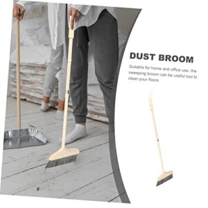 Healeved Wooden Long Handle Broom Sofa Sweeping Broom Liquids Broom Rv Broom House Broom Heavy Duty Broom Floor Sweeping Broom Lawn Concrete Broom Telescoping Broom Dust Brooms Bristle Hair