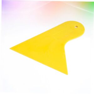 Scraper for DIY Tools Scraper Handwork Tool DIY Scraper Small Scraper Glue Scraper Yellow TOGEVAL