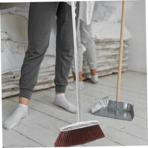 QUMIIRITY Family Clean Broom Sweeping Tool Outdoor Dustpan Thick Broom Trash Cleaning Broom Garbage Cleaning Broom Dense Broom Ladlebroom Broom Cleaning Tool Soft Broom Cleaning Supply Nylon