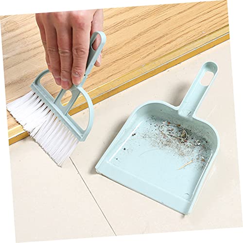 Gogogmee 6 Sets Pet Broom Tiny Keyboard Tiny Dustpan and Brush Desktop Cleaning Broom Household Brooms Desktop Cleaning Tools Mini Broom and Dustpan Cage Cleaner Household Cleaning Brush Pp