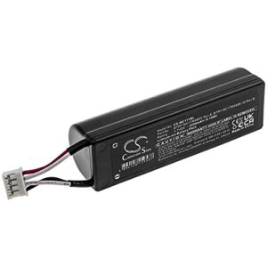 cs replacement battery for motorola mc17, mc17a, mc17t 82-97131-01 rev b, 82-97131-03 rev b, btry-mc17rab0e rev b, btry-mc17rab0e-50 rev b 2200mah / 8.14wh barcode scanner