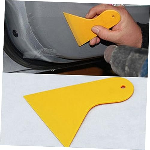 SEWOART Small Scraper The Tools DIY Scraper Glue Scraper Yellow