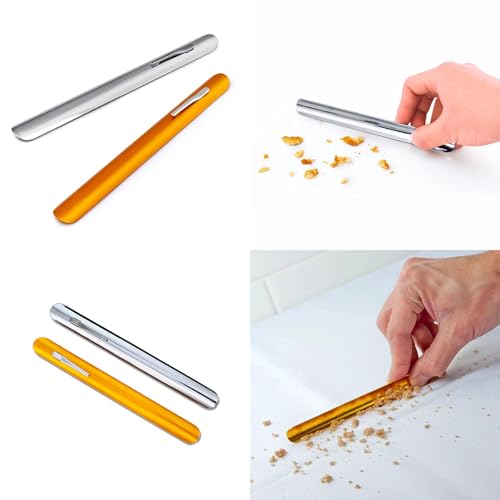 Practical Sturdy Aluminum Desktop Scraping Tool 2pcs Set Quick Up for Office Worker and Student Daily Use