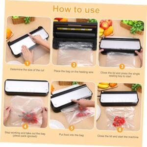 Mikinona 5 Rolls Pa Sous Vide Bags White Bye Food Vacuum Seal Bags Vacuum Food Sealer Bags Food Preservation Bag