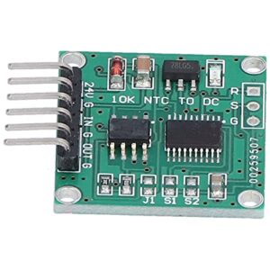 Voltage Converter Module, Thermistor to Voltage Temperature Transmitter, 9 24V Input, 0 5V/0 10V Output, PCB Material, for Remote Data Acquisition and Control Equipment