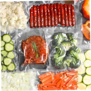 Mikinona 5 Rolls Pa Sous Vide Bags White Bye Food Vacuum Seal Bags Vacuum Food Sealer Bags Food Preservation Bag