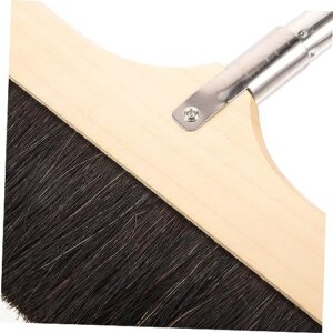 Healeved Sweep Floor Brush Push Broom Dust Broom Garbage Sweeping Tool Long Handle Cleaning Broom Home Broom House Cleaning Tool Floor Cleaning Tool Bristle Broom Floor Wiper Horsetail Hair