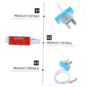 MUSISALY Module 3.3-5v Detection Water Turbidity Test Lab Turbidity Meters Turbidity Experiment Water Sensor Turbidity 3.3-5v Turbidity Sensor Turbidity Sensor Detection Plastic Blue