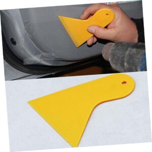 Scraper for DIY Tools Scraper Handwork Tool DIY Scraper Small Scraper Glue Scraper Yellow TOGEVAL