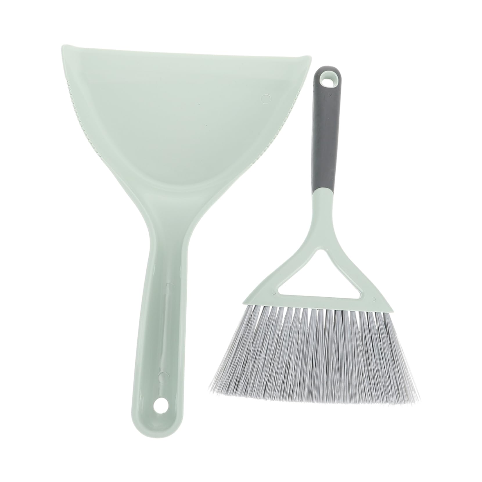 1 Set Broom Dustpan Keyboard Cleaning Brush Table Cleaning Tool Small Dust Pans Desktop Cleaning Broom Kitchen Desktop Dustpan Home Cleaning Accessory Cleaning Kit Plastic Green SOESFOUFU