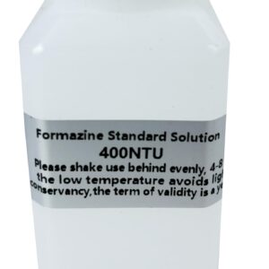 HFBTE Portable Turbidimeter Turbidity Calibration Standard Formazin Solutions 400NTU 100ml Fast Delivery for Calibrating SGZ-200BS SGZ-200B SGZ-20B SGZ-50B SGZ-400B Turbidimeter Turbidity Meters