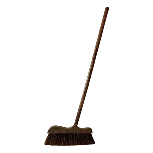 Gogogmee Home Use Broom Clean Brush Dustpan Household Home Cleaning Equipment Kitchen Cleaning Broom Sweeping Trash Thick Broom Floor Brooms Handle Cleaning Broom Sweeper Sweep Broom Wooden