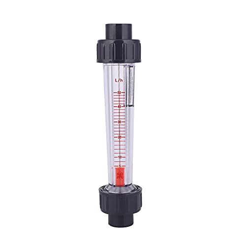 LZB - 15 Plastic Tube Flowmeter Liquid Rate Gauge High Accuracy Alkali Resistant Liquid Meter (5-50mL/H)